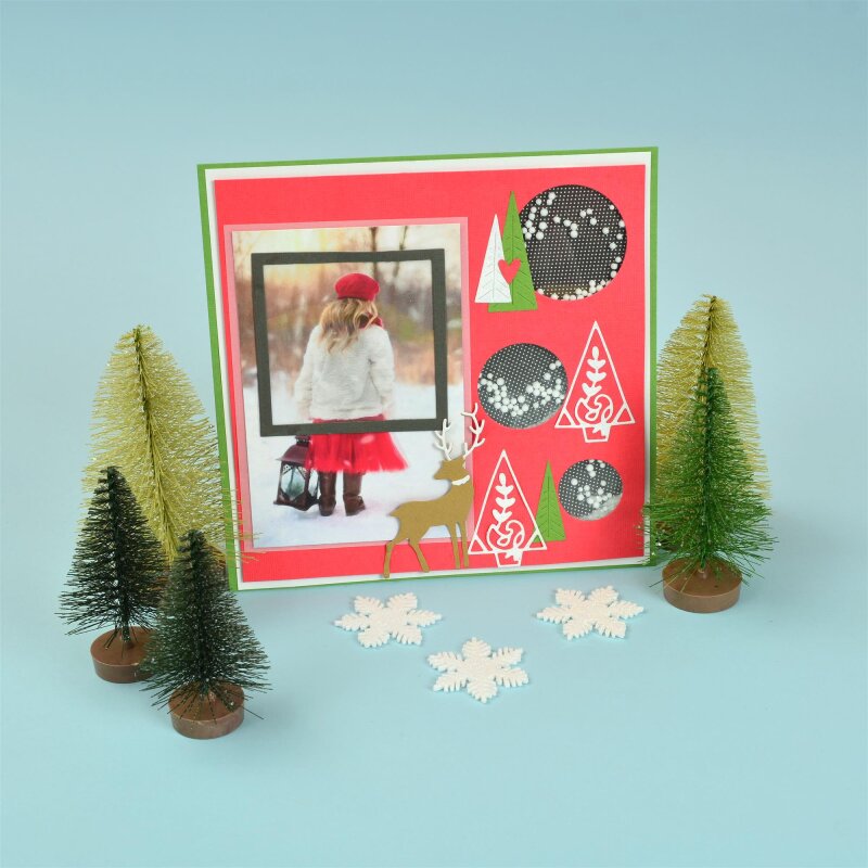 Sizzix Thinlits Die Set 10PK Christmas Elements by Lisa Jones, 18.95 CHF