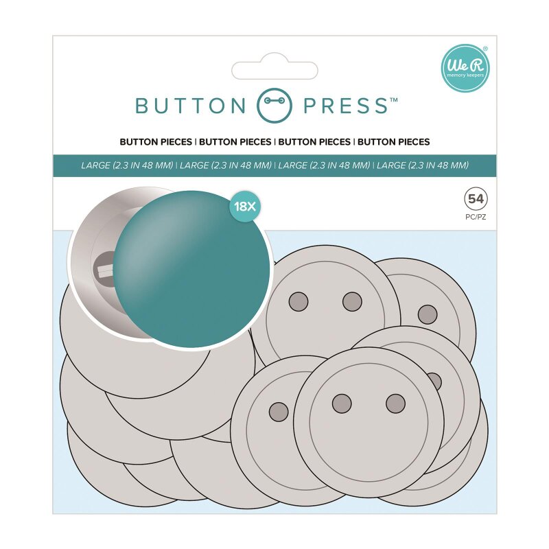 We R Memory Keepers Ansteck-Buttons Set 58mm 661098, 13.95 CHF