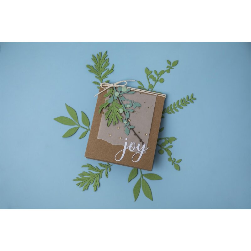 Sizzix Thinlits Die Set 9PK Hidden Leaves by Sophie Guilar, 18.95 CHF