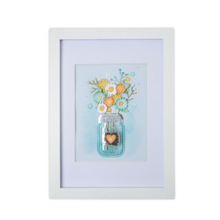 Sizzix Thinlits Die Set 17PK - Jar of Flowers by Lisa Jones, 15.95 CHF