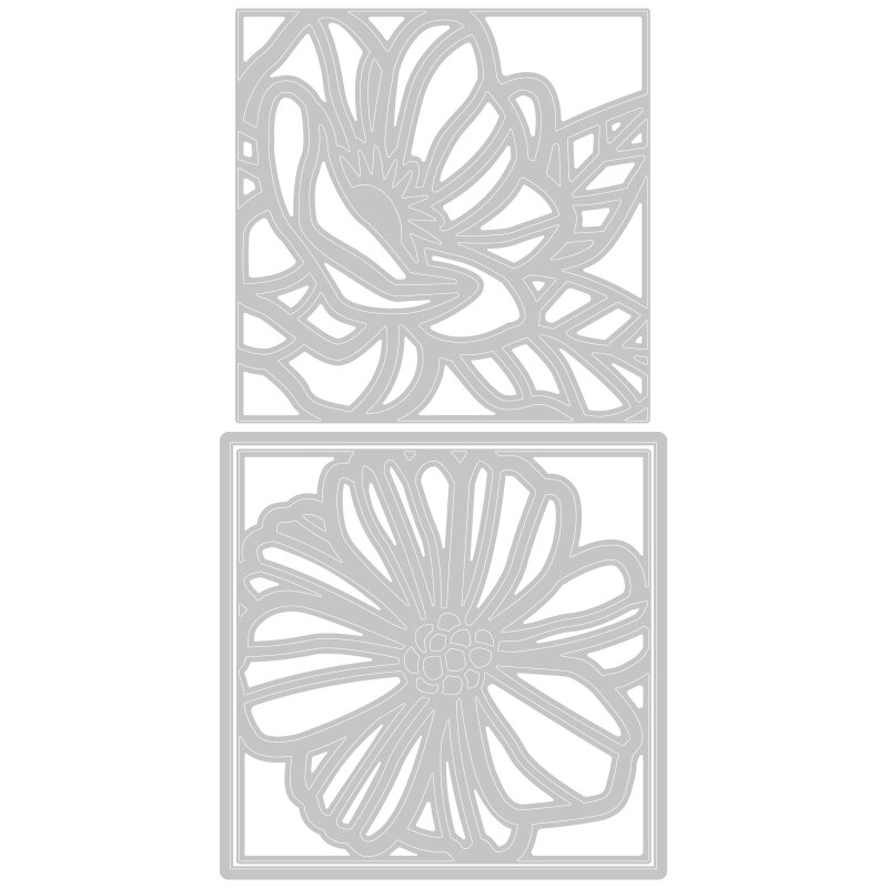Sizzix Thinlits Die Set 3PK - Floral Card Fronts by Olivia Rose, 23.95 CHF