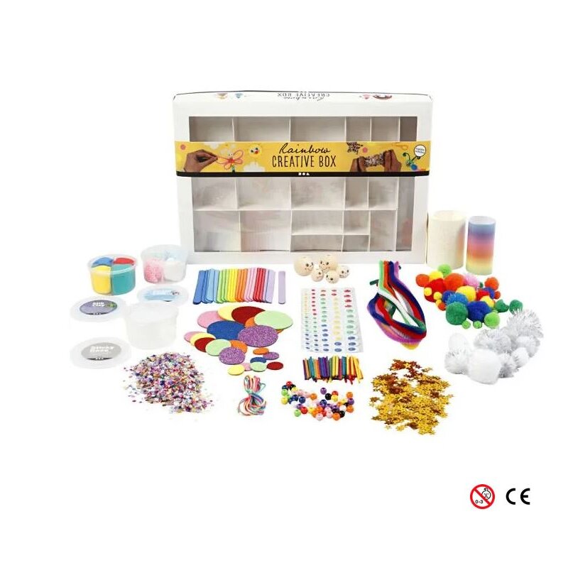Kreativ Set zum Thema Regenbogen, 29.95 CHF