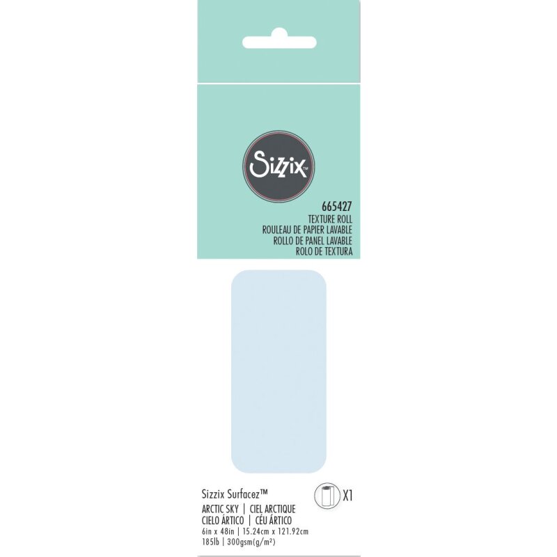 Sizzix Surfacez Texture Roll 15.2 cm Color Story range, 12.95 CHF