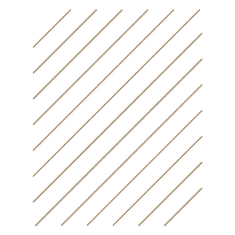 Spellbinders Hot Foil Plate Diagonal Stripes Background, 27.95 CHF