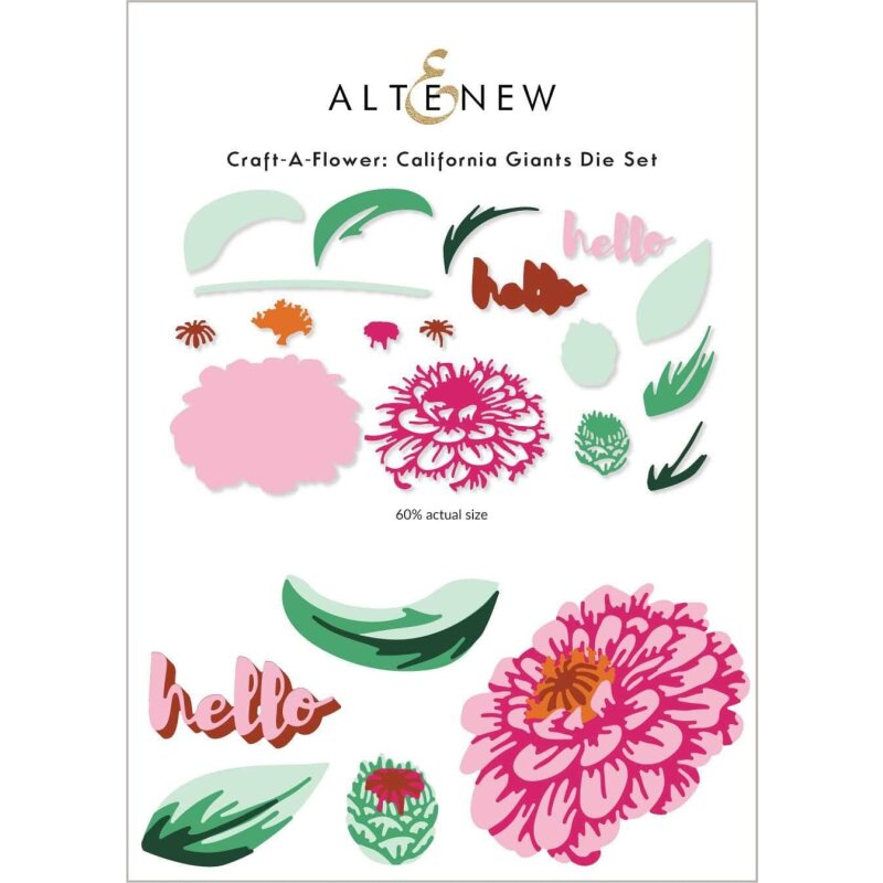 Altenew Craft-A-Flower: California Giants Layering Die Set, 39.95 CHF