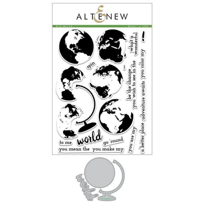 Altenew Big World Stamp & Die Bundle, 29.95 CHF