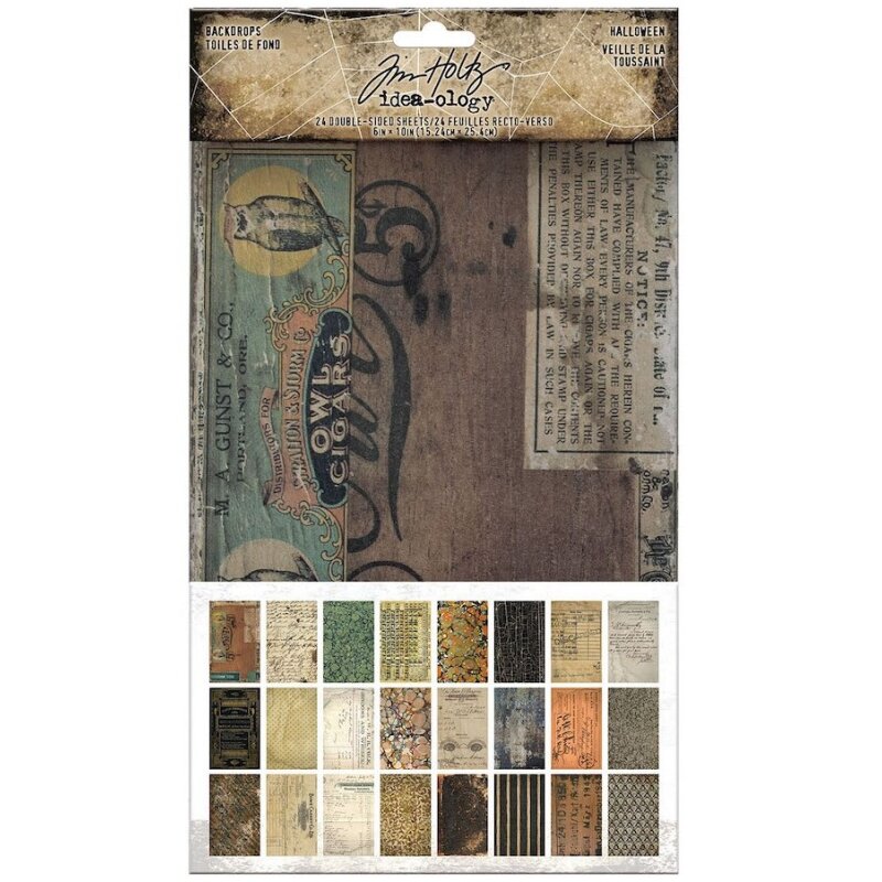 Tim Holtz Idea-ology Backdrops Halloween, 12.95 CHF