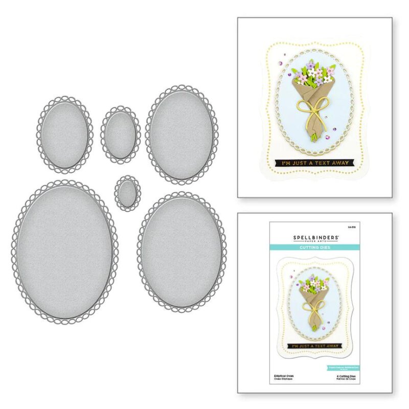 Spellbinders Elliptical Ovals Etched Dies, 22.95 CHF