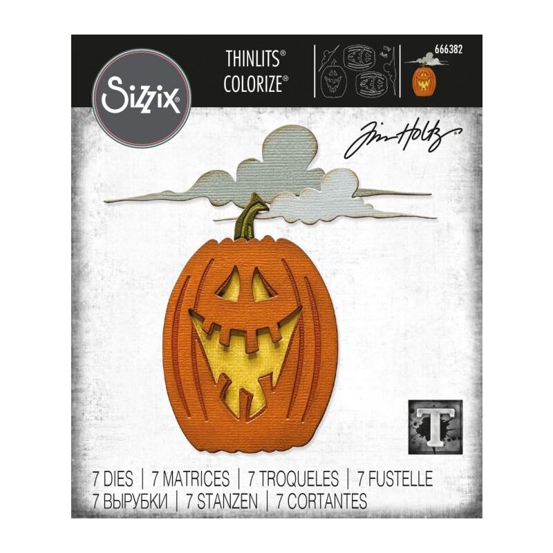 Sizzix Thinlits Die Set 7PK Edison Colorize by Tim Holtz, 29.95 CHF