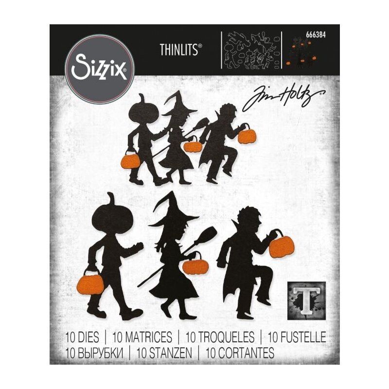 Sizzix Thinlits Die Set 10PK Halloween Night by Tim Holtz, 29.95 CHF