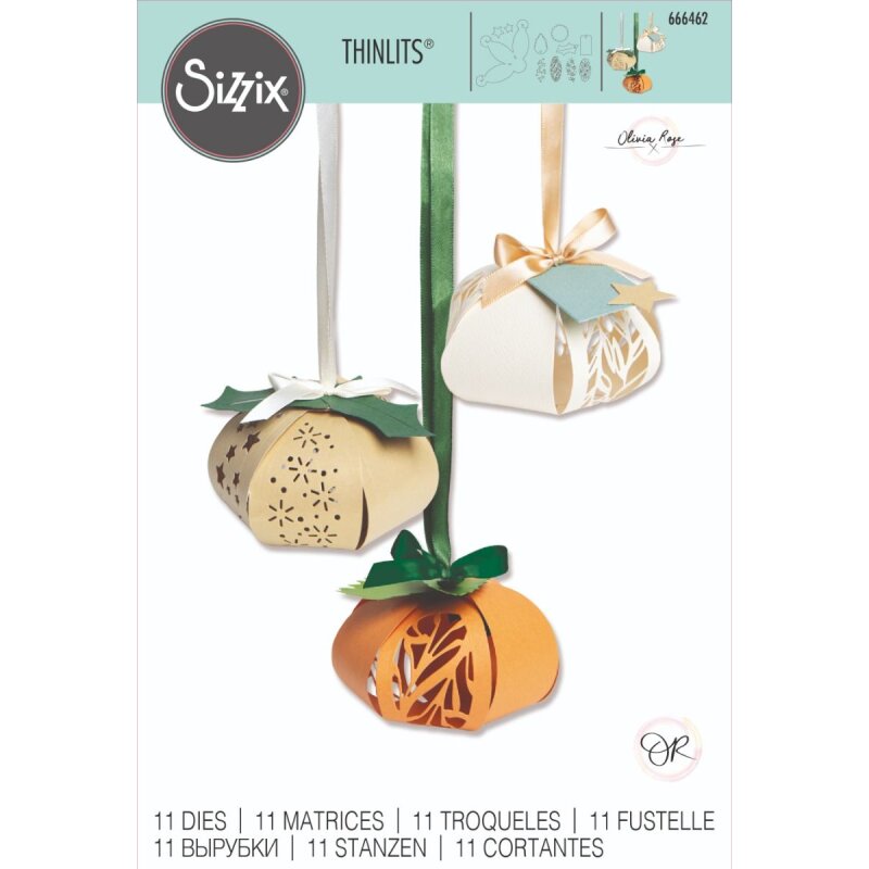 Sizzix Thinlits Die Set 11PK 3D Lantern by Olivia Rose, 34.95 CHF