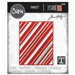 Sizzix Thinlits Die Set 3PK - Layered Stripes by Tim Holtz, 32.00 CHF