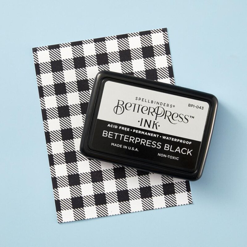 Spellbinders Full Size BetterPress Black Ink Pad, 11.95 CHF