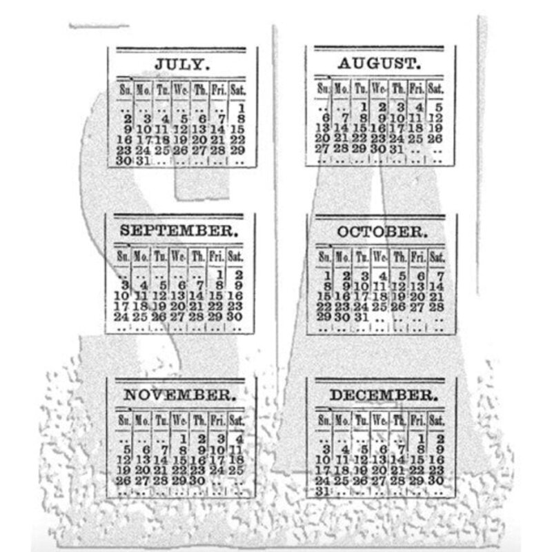 Tim Holtz Stampers Anonymous Cling Mount Stamps - Calendar 2, 29.95 CHF