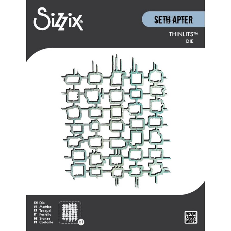 Sizzix Thinlits 1PK Die Set - Waffles By Seth Apter, 33.95 CHF