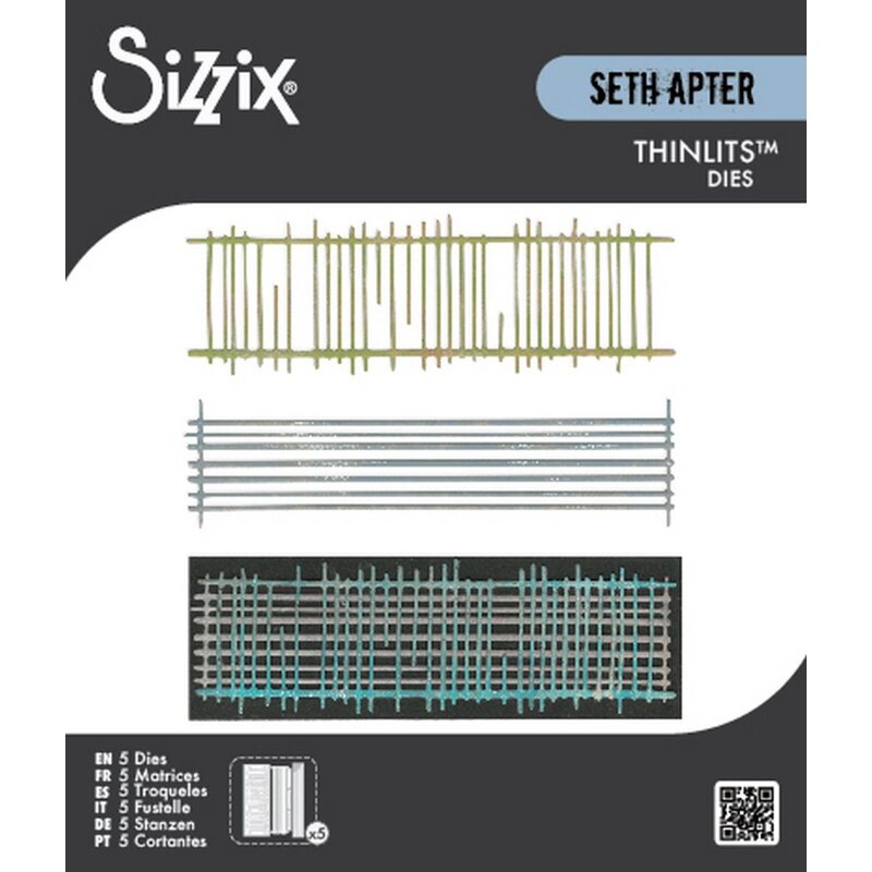 Sizzix Thinlits 5PK Die Set - Tracks By Seth Apter, 24.95 CHF